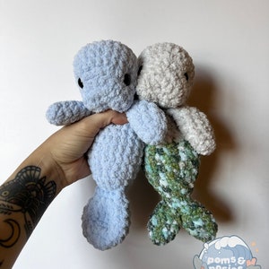 Merpet Collection Pattern Bundle, Otis Otter, Magnus Manatee, and Wally ...