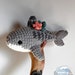 Taika the Tiger Shark Amigurumi Pattern, Crochet Tiger Shark Plushie ...