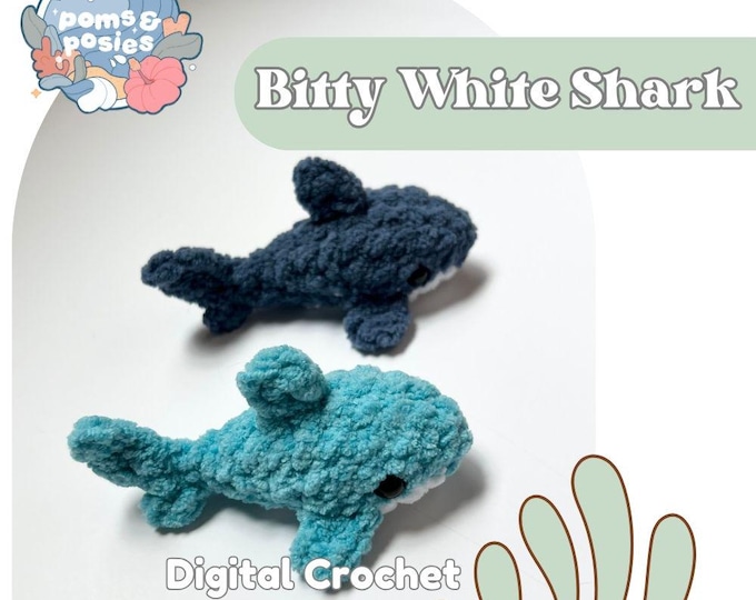 Hamilton the Great Hammerhead Shark Amigurumi Pattern, Crochet ...