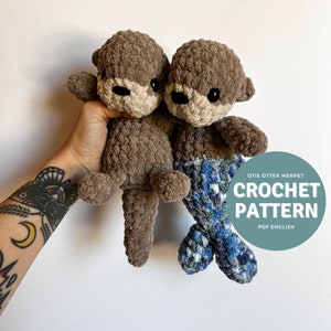 Merpet Collection Pattern Bundle, Otis Otter, Magnus Manatee, and Wally ...