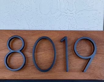 Floating House Numbers - Etsy