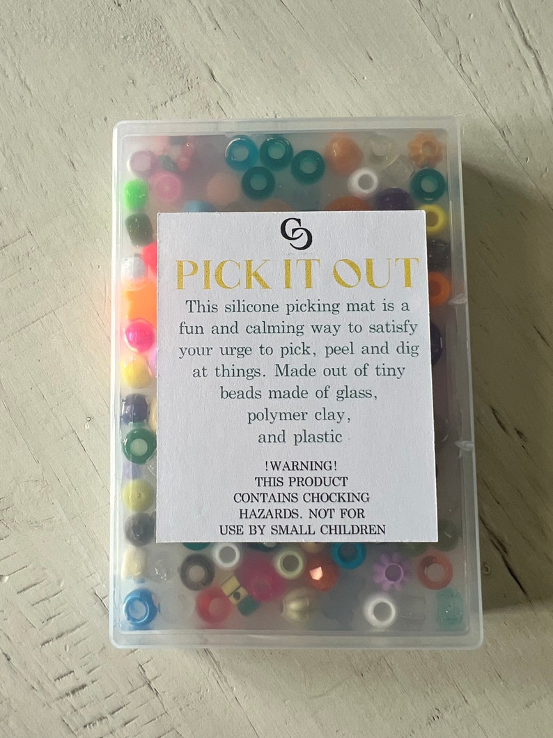 Pick It Out-this Silicone Picking Mat, is a Fun Calming Way to Satisfy ...
