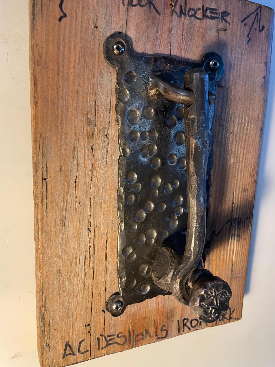 Hammer Head Door Knocker - Etsy