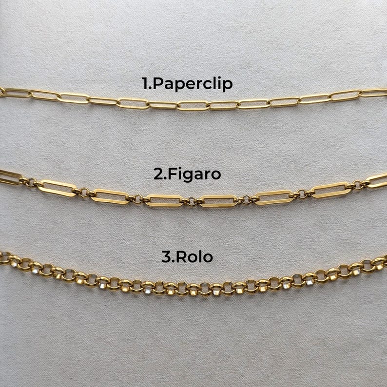 Gold Custom Charm Necklace for Women and Kids, Pick Your Own Charms ...