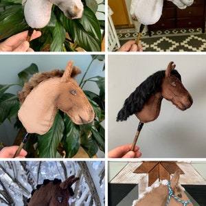 Mini Custom Hobby Horse - Etsy