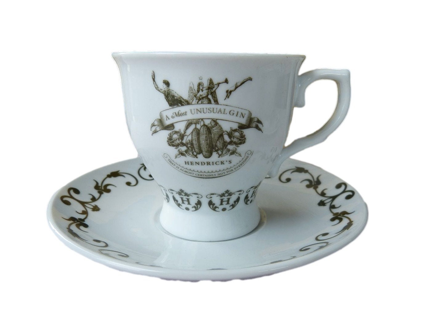 Boxed Six Original Exquisite Hendrick's Gin Tea Cups Set - Etsy UK