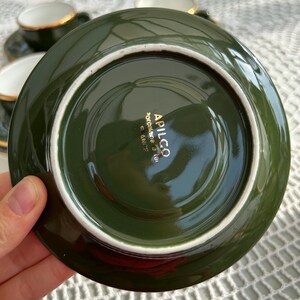 Apilco Espresso Coffee Cup Set of Six | Excellent Condition | Stamps on ...