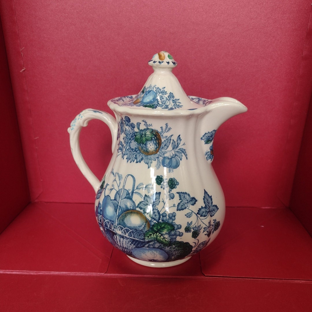 Masons Fruit Basket Patent Ironstone Made in England Permanent ...