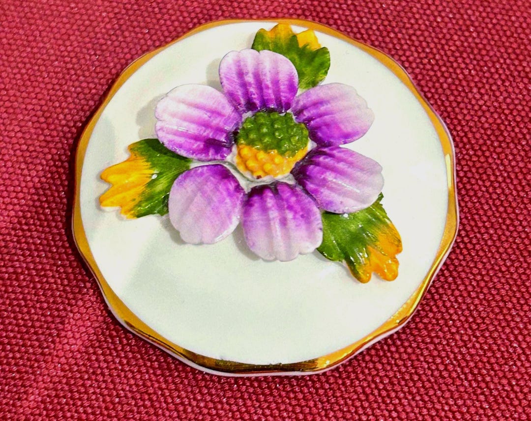 Royal Albert “cosmos” Flower of the Month Small Trinket Dish ...