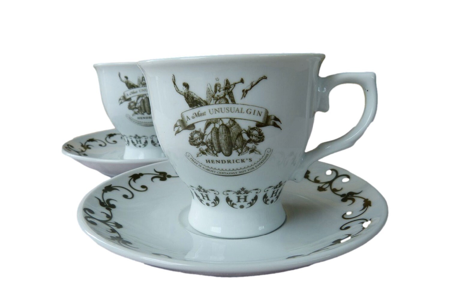 Boxed Six Original Exquisite Hendrick's Gin Tea Cups Set - Etsy UK