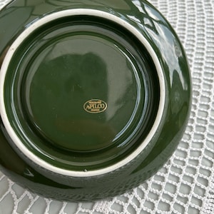 Apilco TEA CUP SET Green & Gold Vintage French Porcelain 1st Quality ...