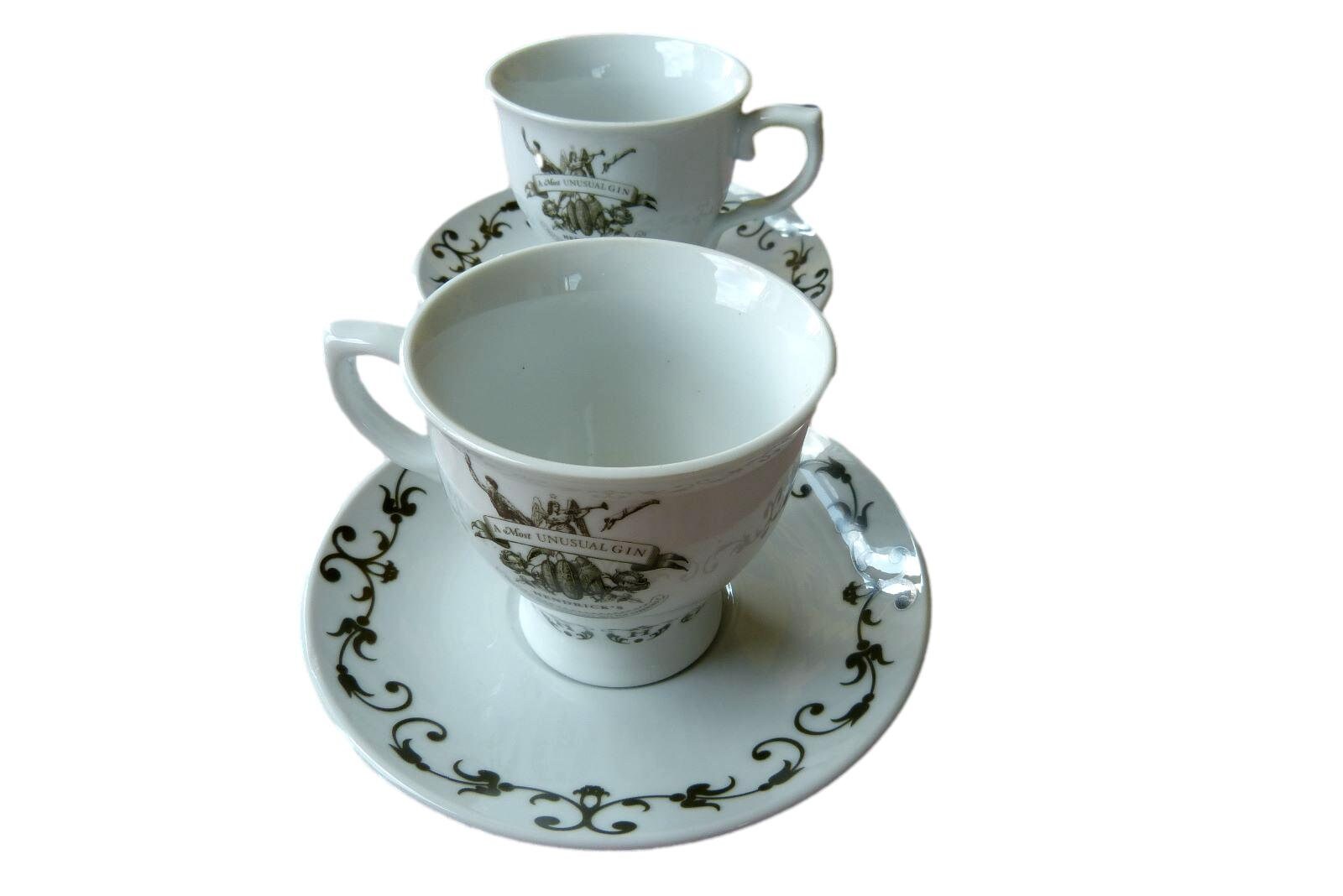 Boxed Six Original Exquisite Hendrick's Gin Tea Cups Set - Etsy UK