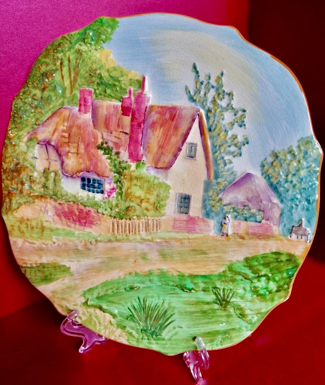 1935c. Vintage Grimwades Pottery - Hand-painted Collectible Antique C ...