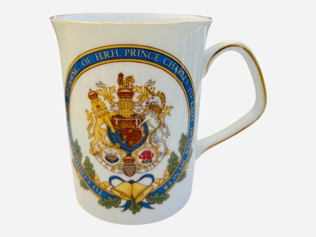 Ringtons Royal Wedding Mug: Prince Charles & Princess Diana Memorabilia ...