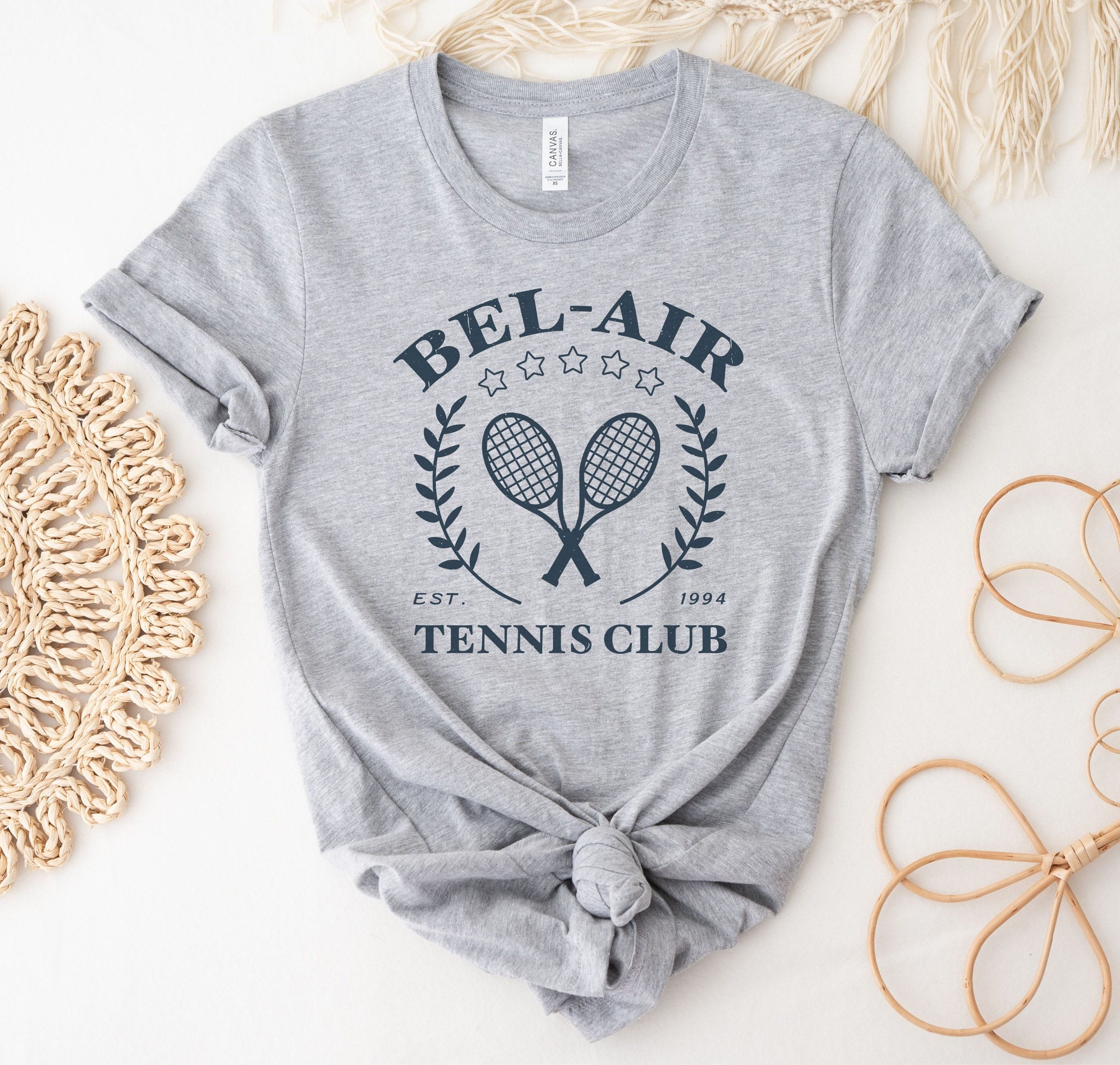 Tennis Club T Shirt | Tennis Club Shirt | Bel-air Tennis Club Shirt ...