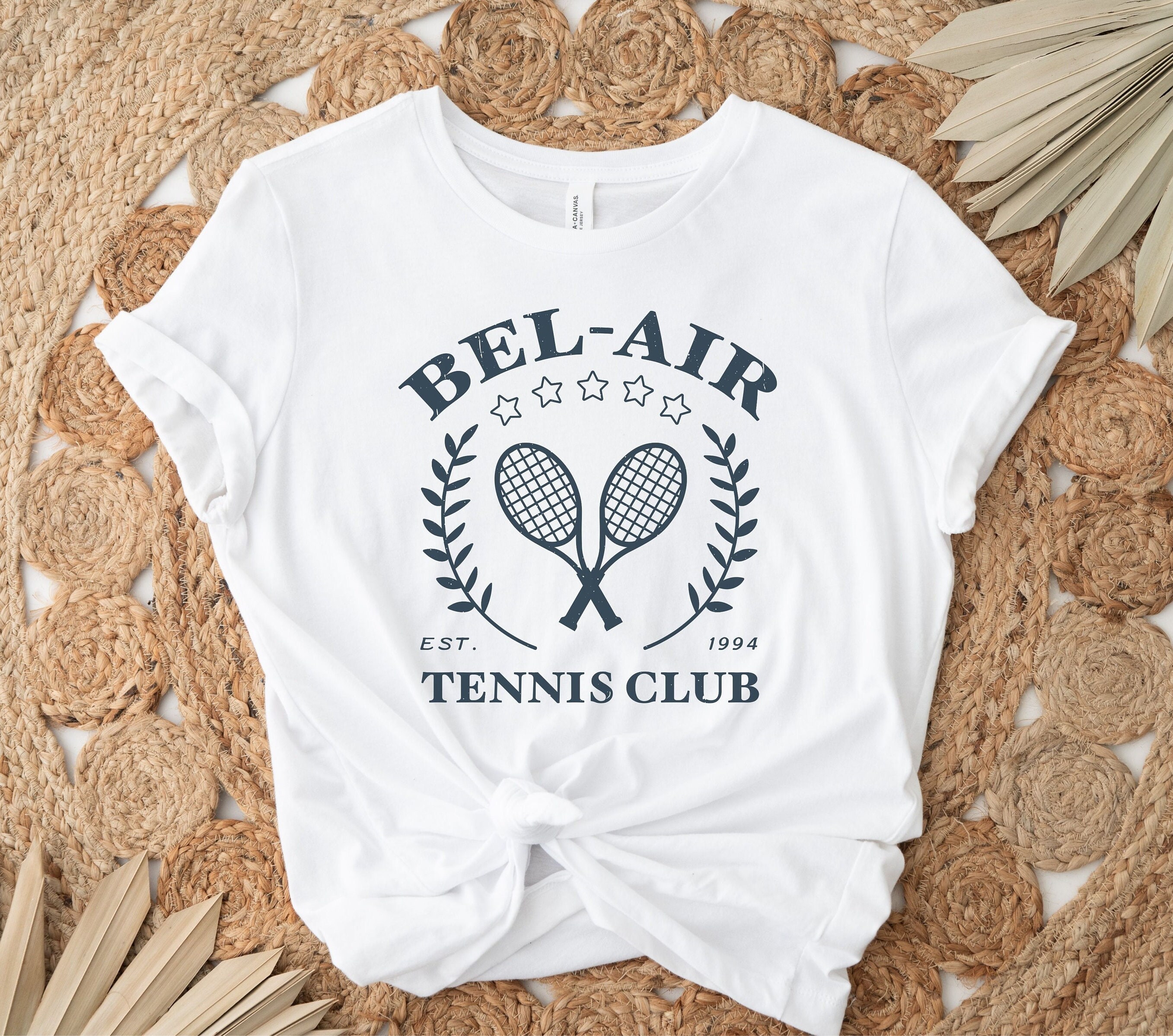 Tennis Club T Shirt | Tennis Club Shirt | Bel-air Tennis Club Shirt ...