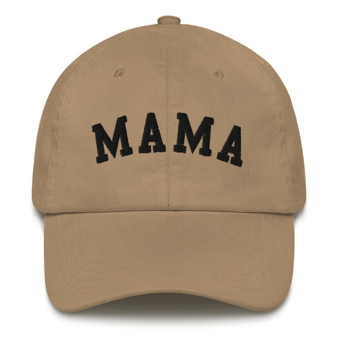 Mama Hat Brown | Mama Hat Embroidered | Mama Embroidered Baseball Cap ...