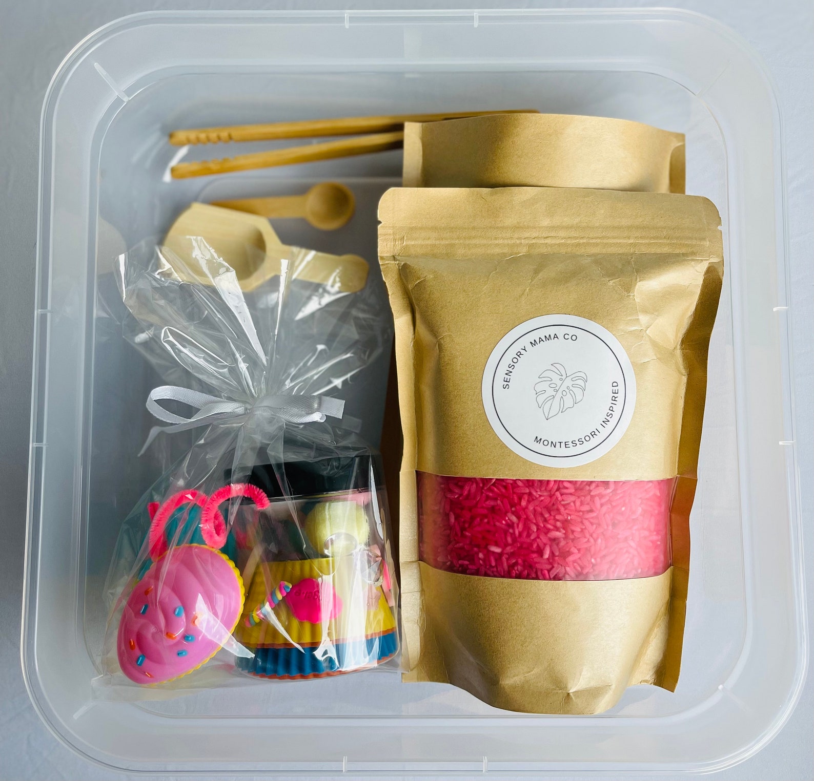 CUSTOM Birthday Sensory Bin - Etsy
