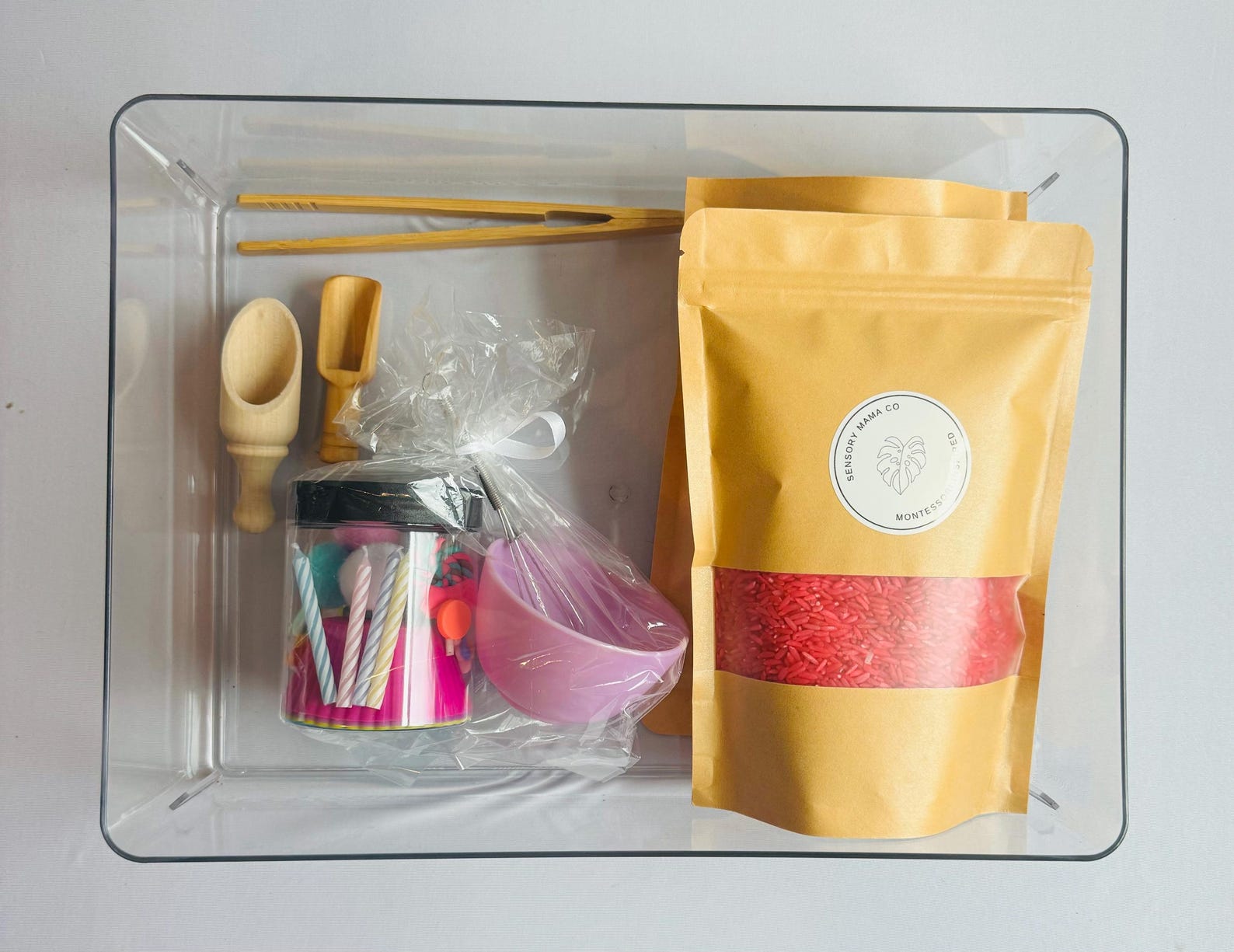 CUSTOM Birthday Sensory Bin - Etsy