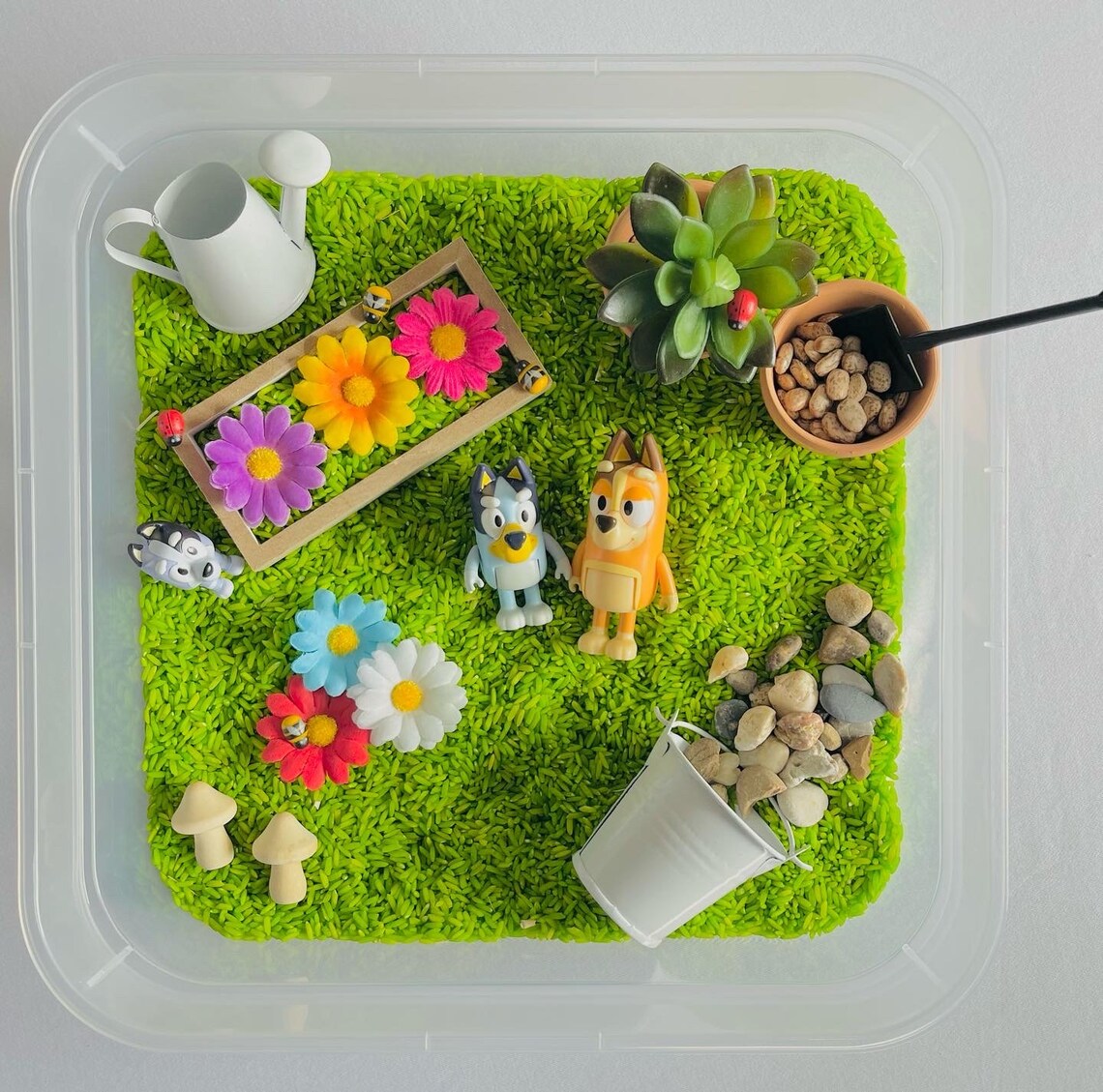 CUSTOM Bluey Sensory Bin - Etsy