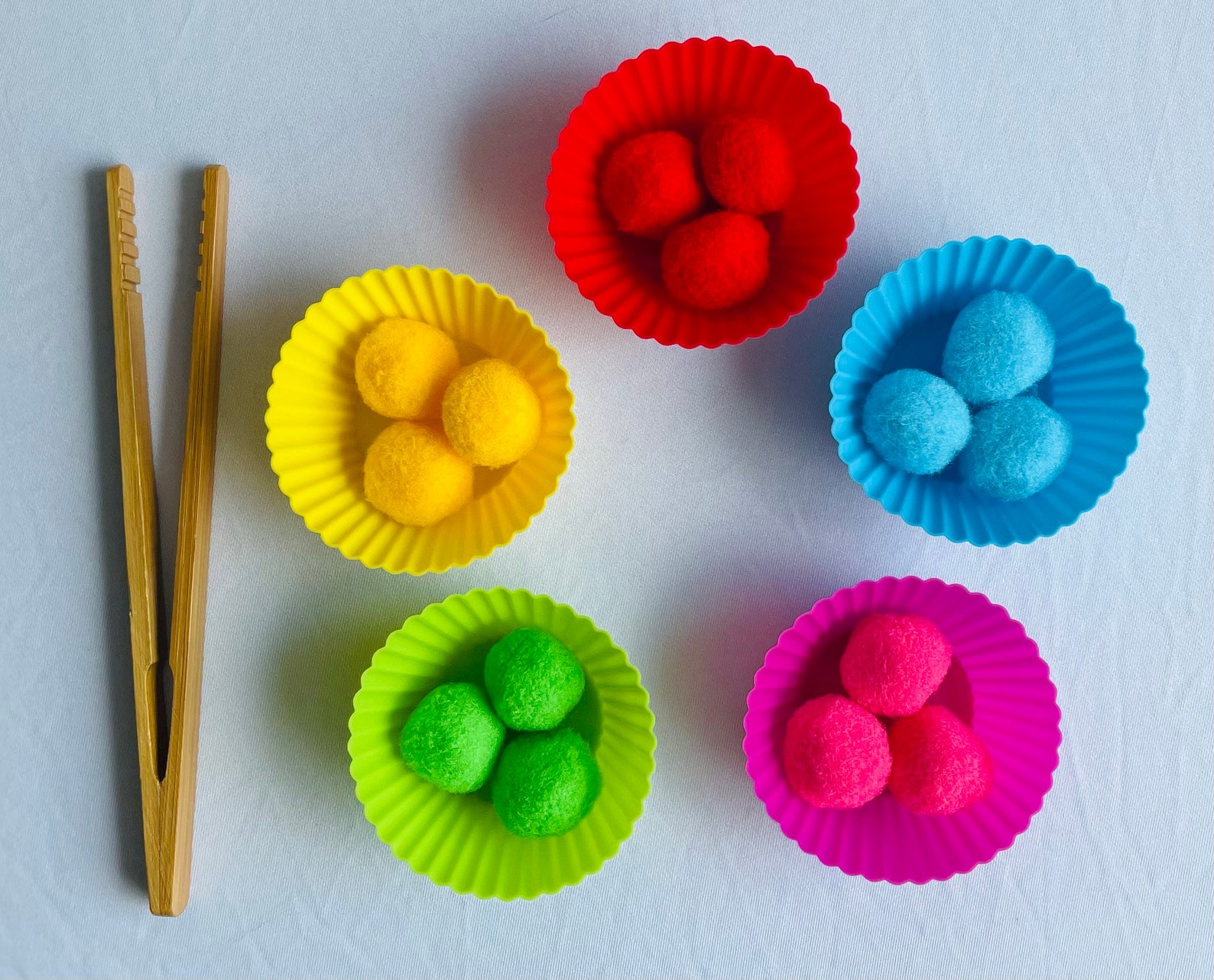 Montessori Color Sorting Toddler Activity - Etsy
