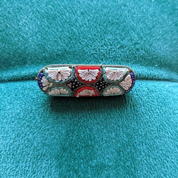 Micro Mosaic Brooch - Etsy