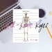 Skeletal System, Major Bones, Anatomy & Physiology, Study Worksheets ...