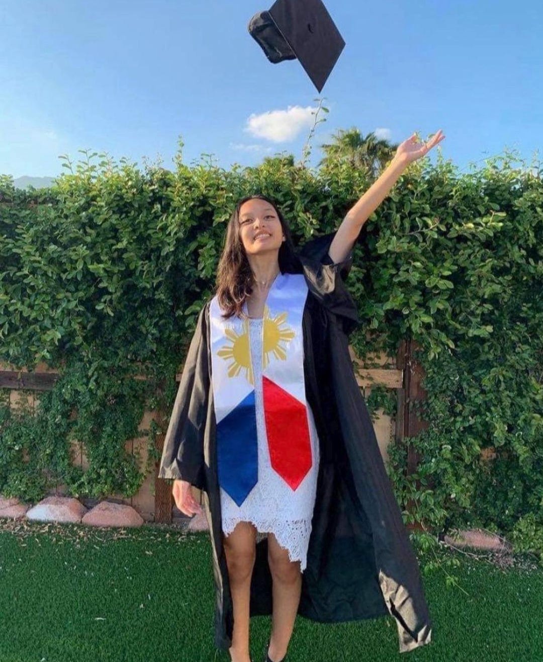 Philippines Filipino 3 Stars and Sun Graduation Stole Pinoy Pinay ...