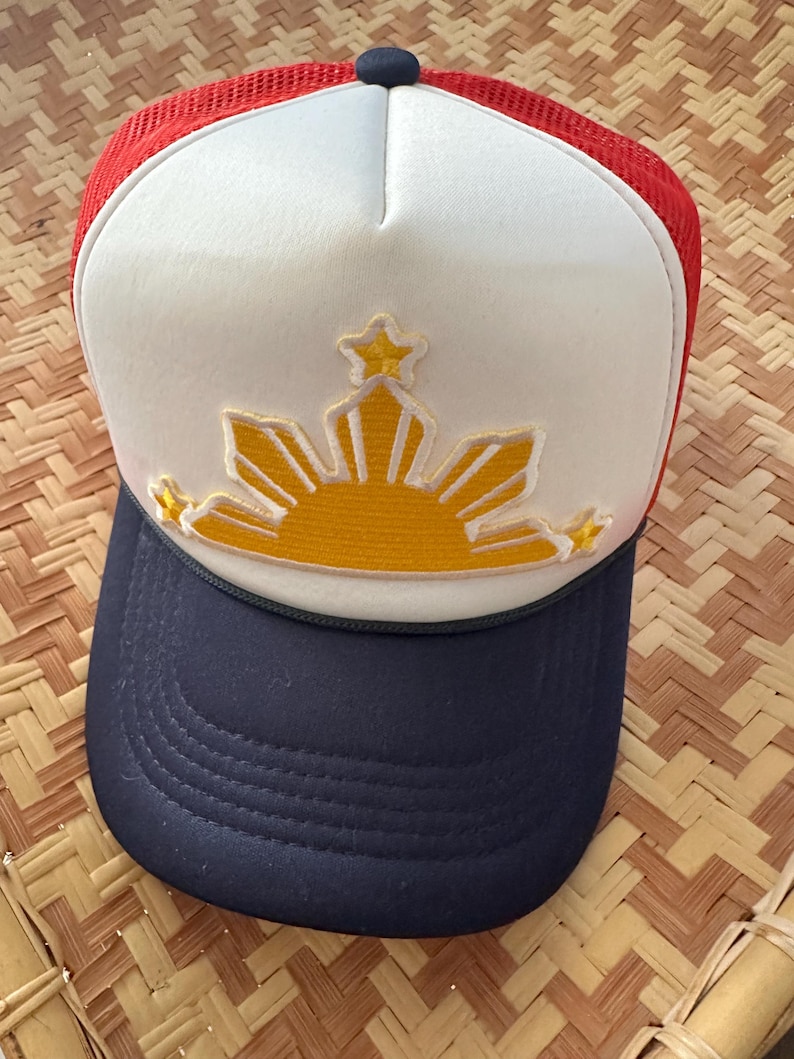 Filipino Philippines Flag Yellow Sun Pinoy Pinay 3 Stars and Sun ...