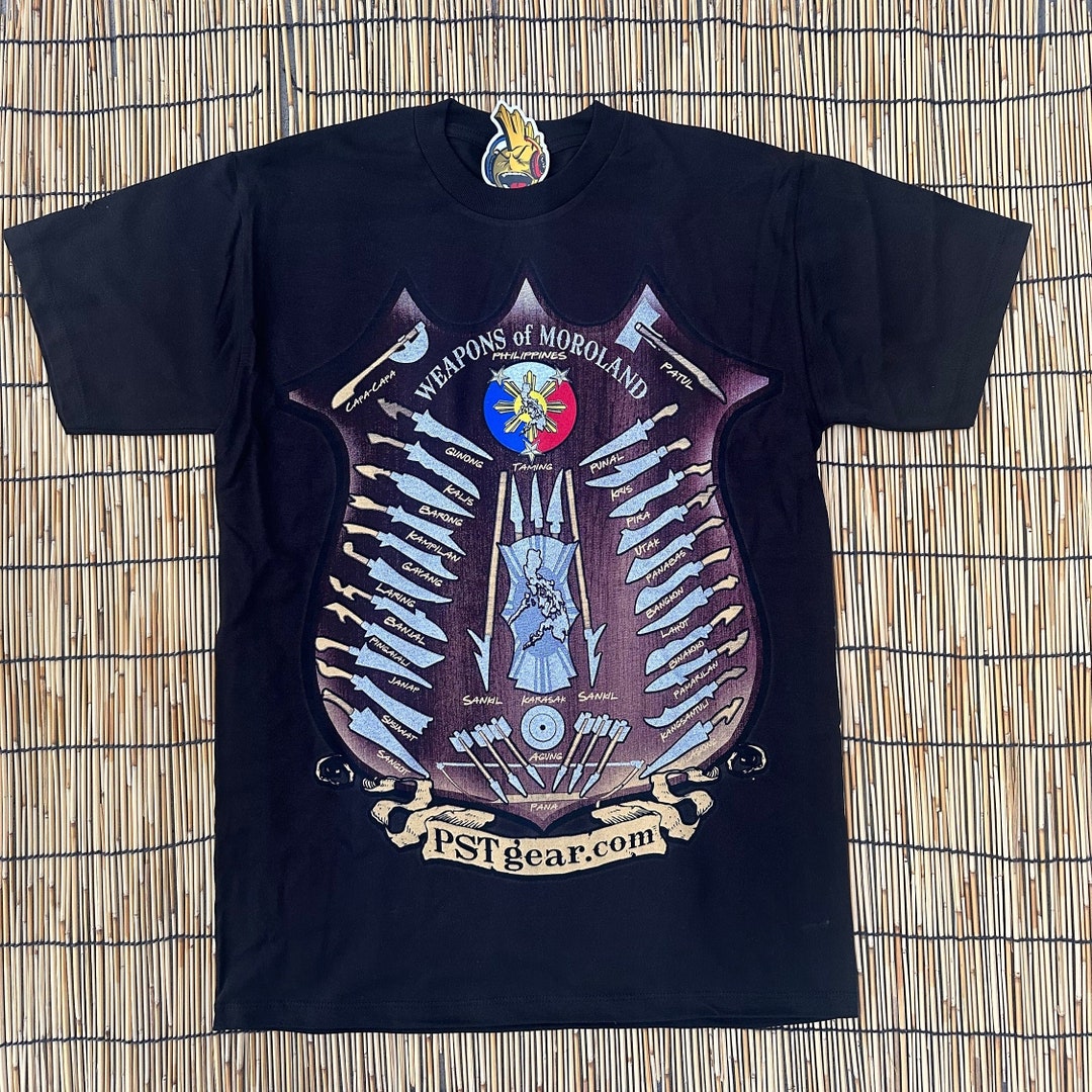 Weapons of Moroland Philippines 3 Stars and Sun Tribal Shield and Sword ...