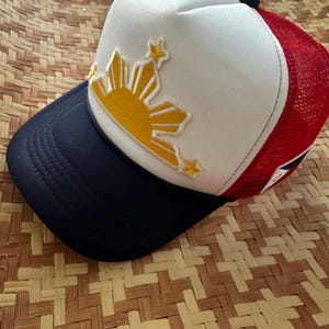 Filipino Philippines Flag Yellow Sun Pinoy Pinay 3 Stars and Sun ...