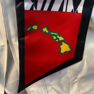 Hawaii Hawaiian Ohana Tribal Red and Black Kanaka Graduation Stole 2025 ...