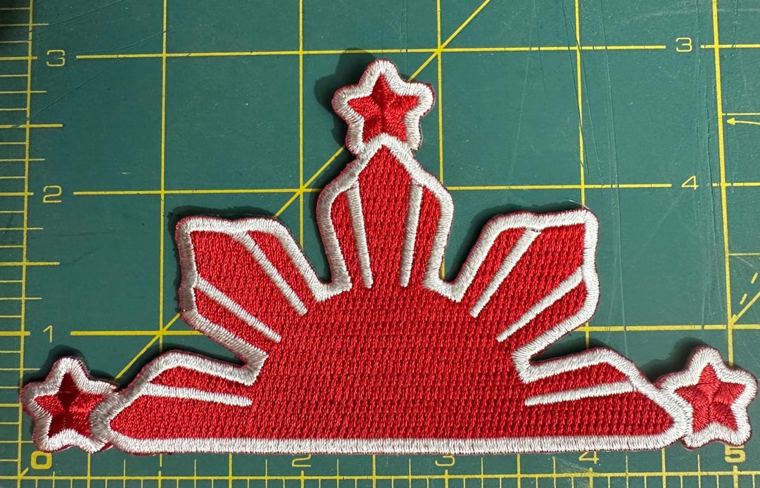 Philippines Filipino Flag Big Patch 3 Stars and Suns Made in USA White ...