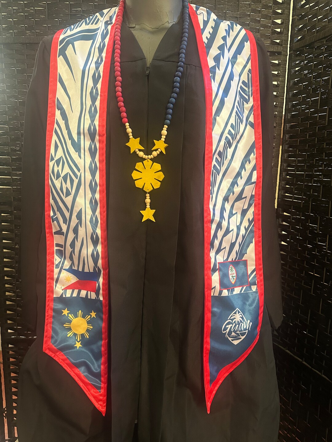 Philippines Filipino 3 Stars and Sun Graduation Stole MADE IN ...