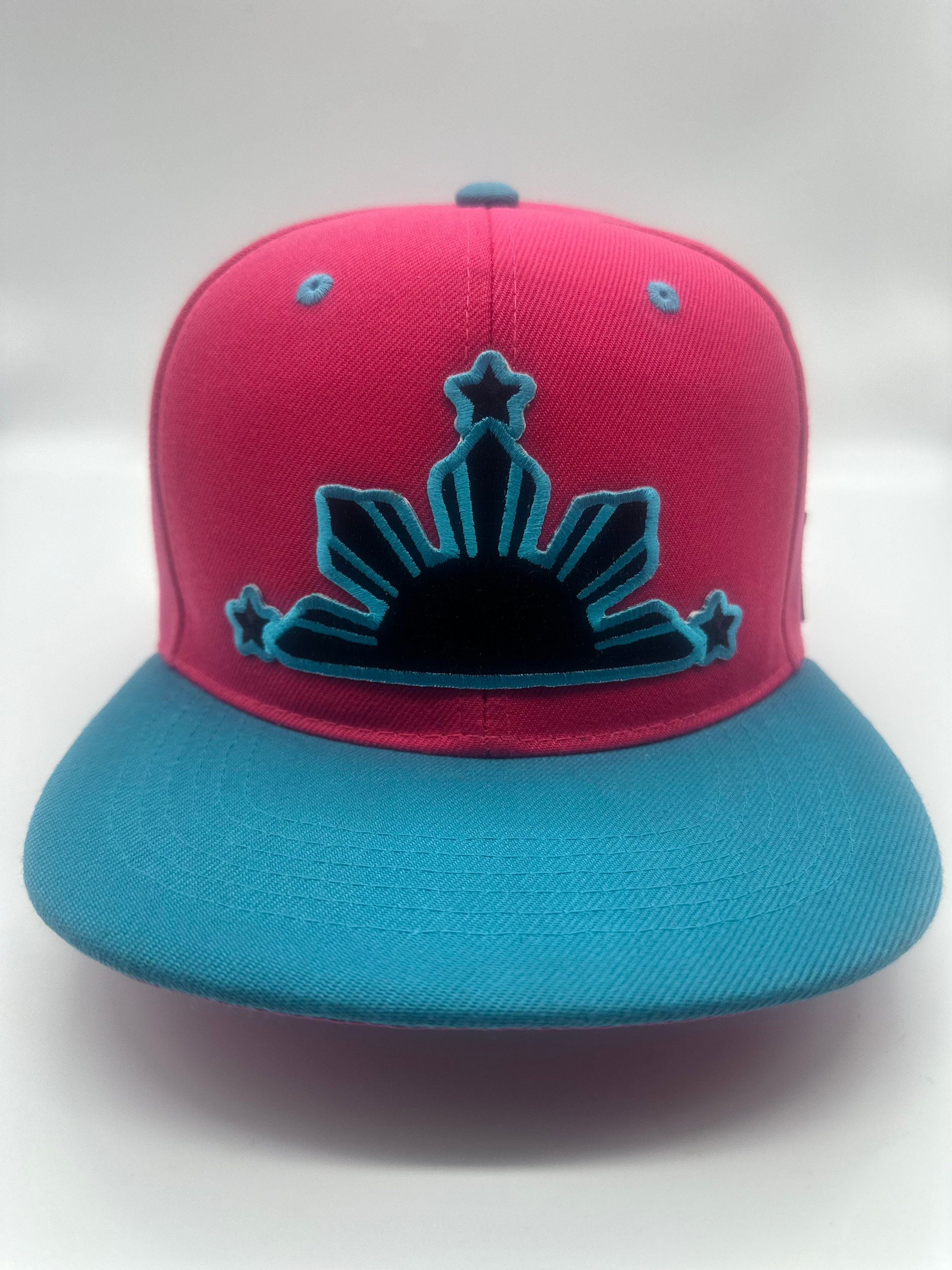 Philippines Filipino Flag Teal and Pink Stitched 3 Stars and Sun Rare ...
