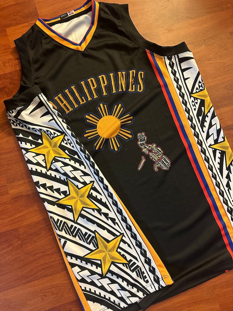 Philippines Filipino Tribal Traditional 3 Stars and Sun Basketball ...