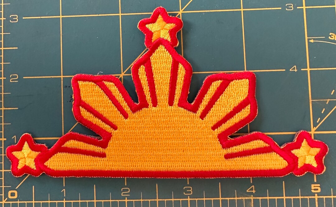 Philippines Filipino Flag Big Patch 3 Stars and Suns Made in USA Red ...