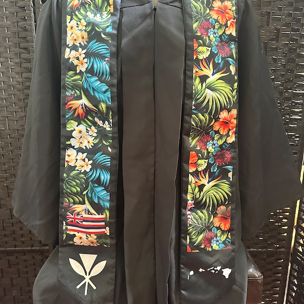 Graduation Hawaiian Stole - Etsy