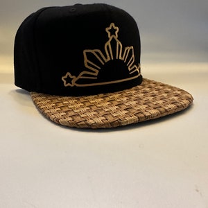 Philippines Filipino Tribal Banig Brim Weave 3 Stars and Sun Custom ...