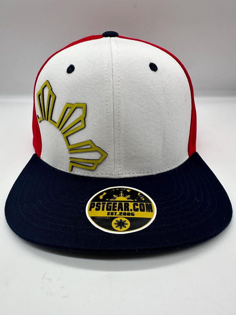 Philippines Filipino Islands Tribal Brim Islands Rising Sun Leather 3 ...