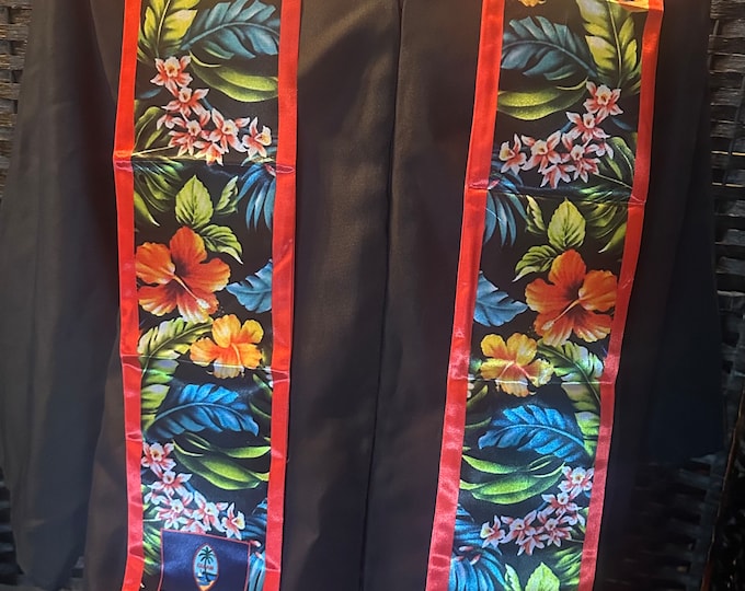 Guam Graduation Stole - Etsy