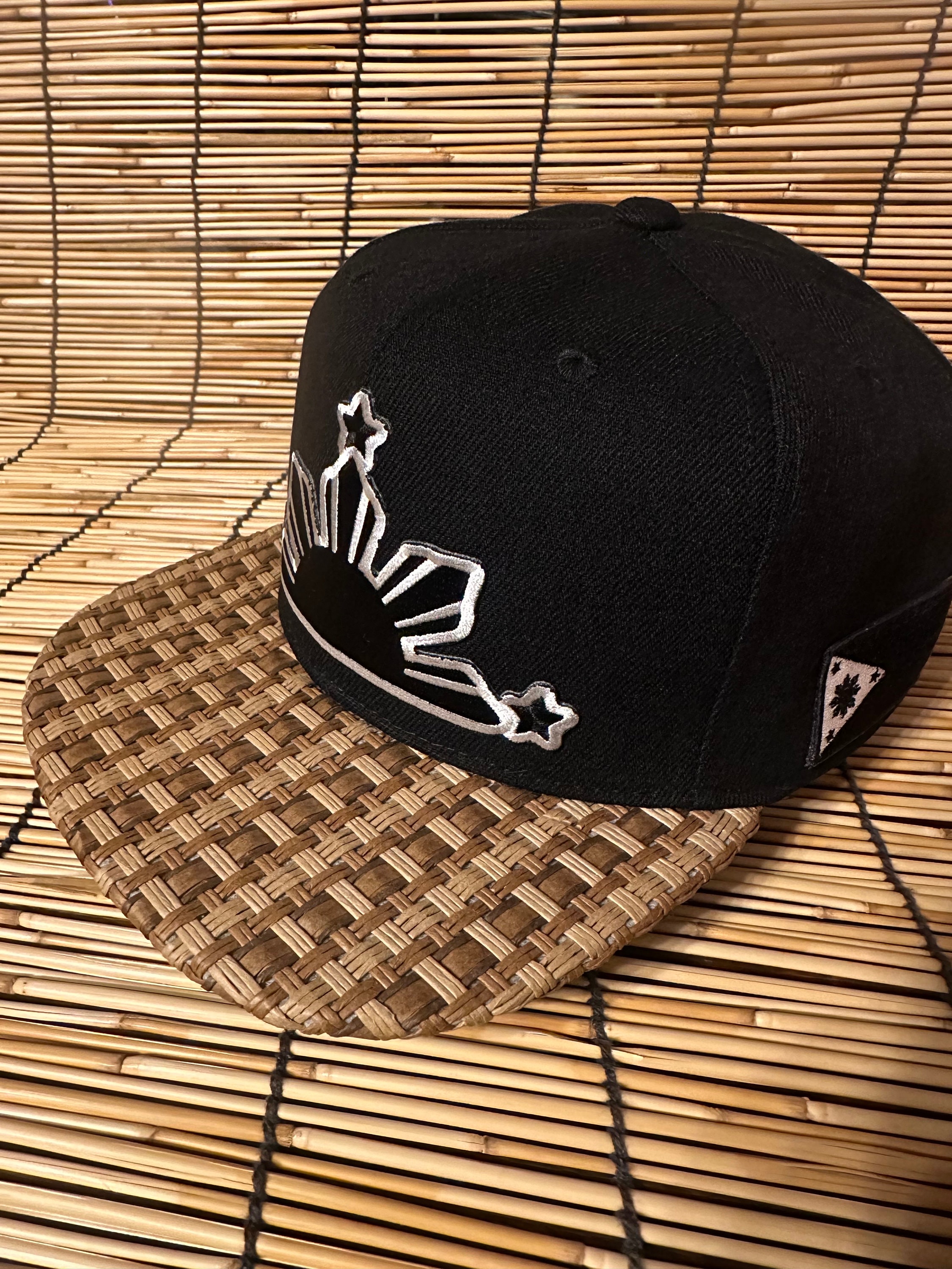 Philippines Filipino Black Flag Banig Weave Stitched 3 Stars and Sun ...
