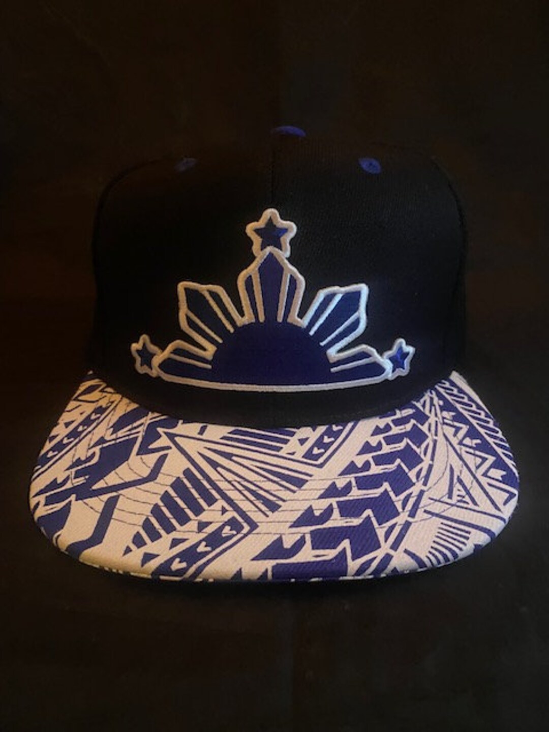 Philippines Filipino Tribal Brim Blue Sun - Etsy
