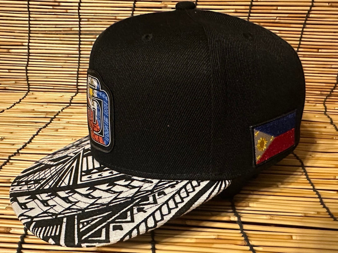 San Diego Filipino Philippines Flag 3 Stars and Sun Tribal Black Border ...