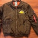 Philippines Filipino Bomber Jacket Chocolate Brown 3 Stars and Sun ...