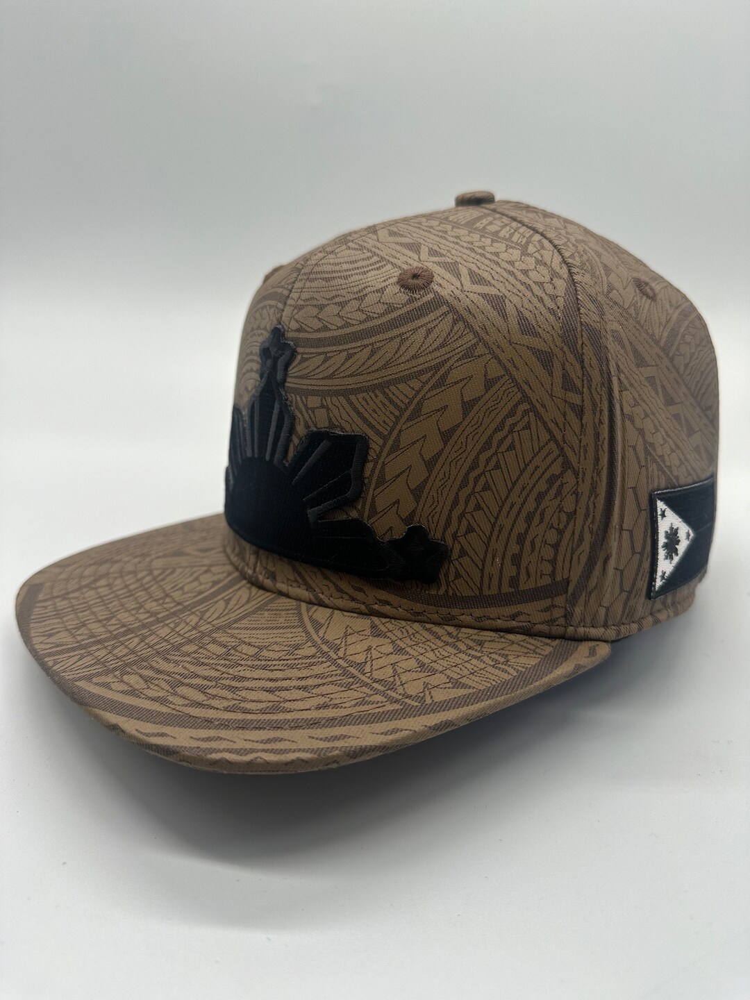 Philippines Filipino Flag Cap Brown Tribal Black Sun Side Flag Snapback ...