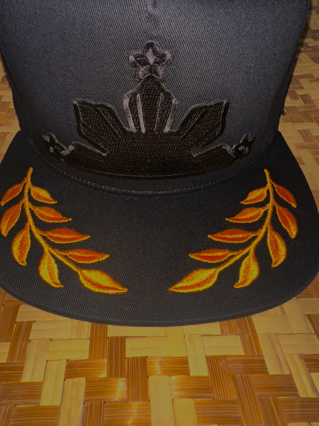 Filipino Philippines Flag Black Captain Brim Pinoy Pinay 3 Stars and ...