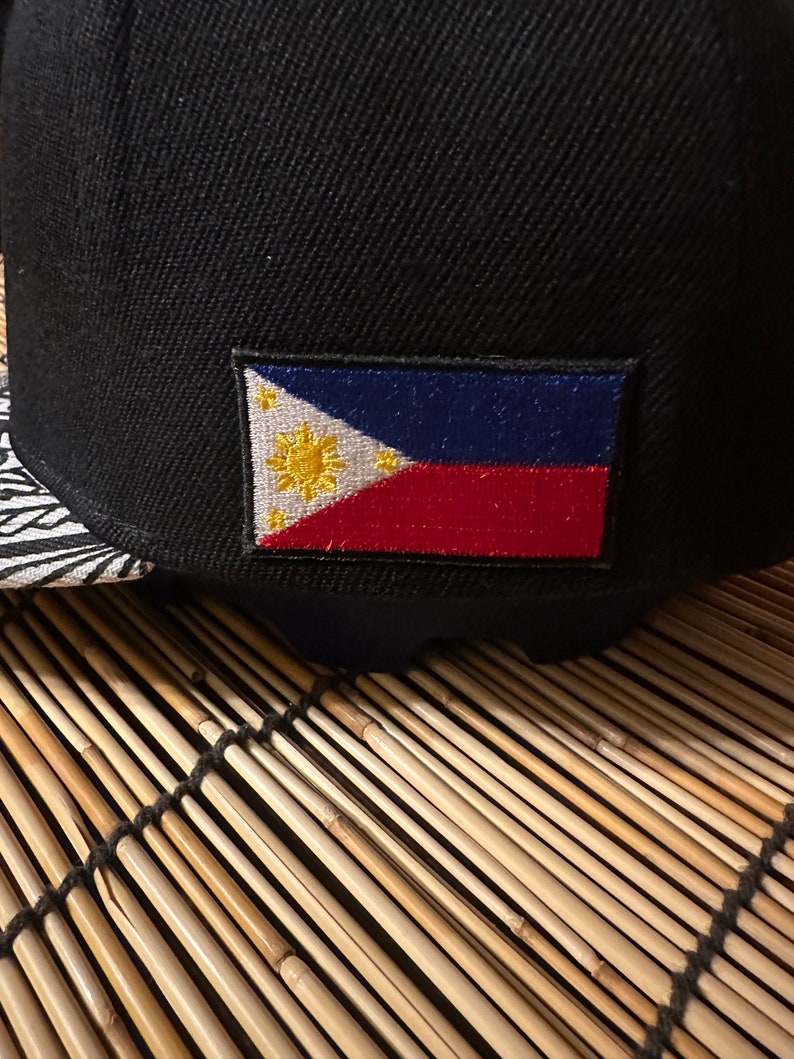 San Diego Filipino Philippines Flag 3 Stars and Sun Tribal Black Border ...