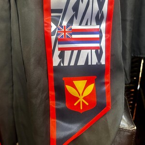 Philippines X Hawaii Graduation Stole Sash Tribal ISLANDER Style ...