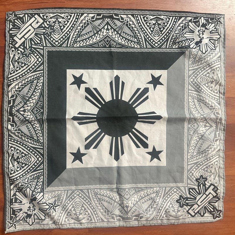 Philippines Bandana - Etsy
